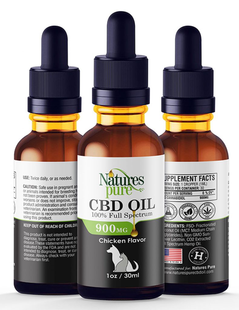 PREMIUM PET CBD TINCTURE - Natures Pure Organix